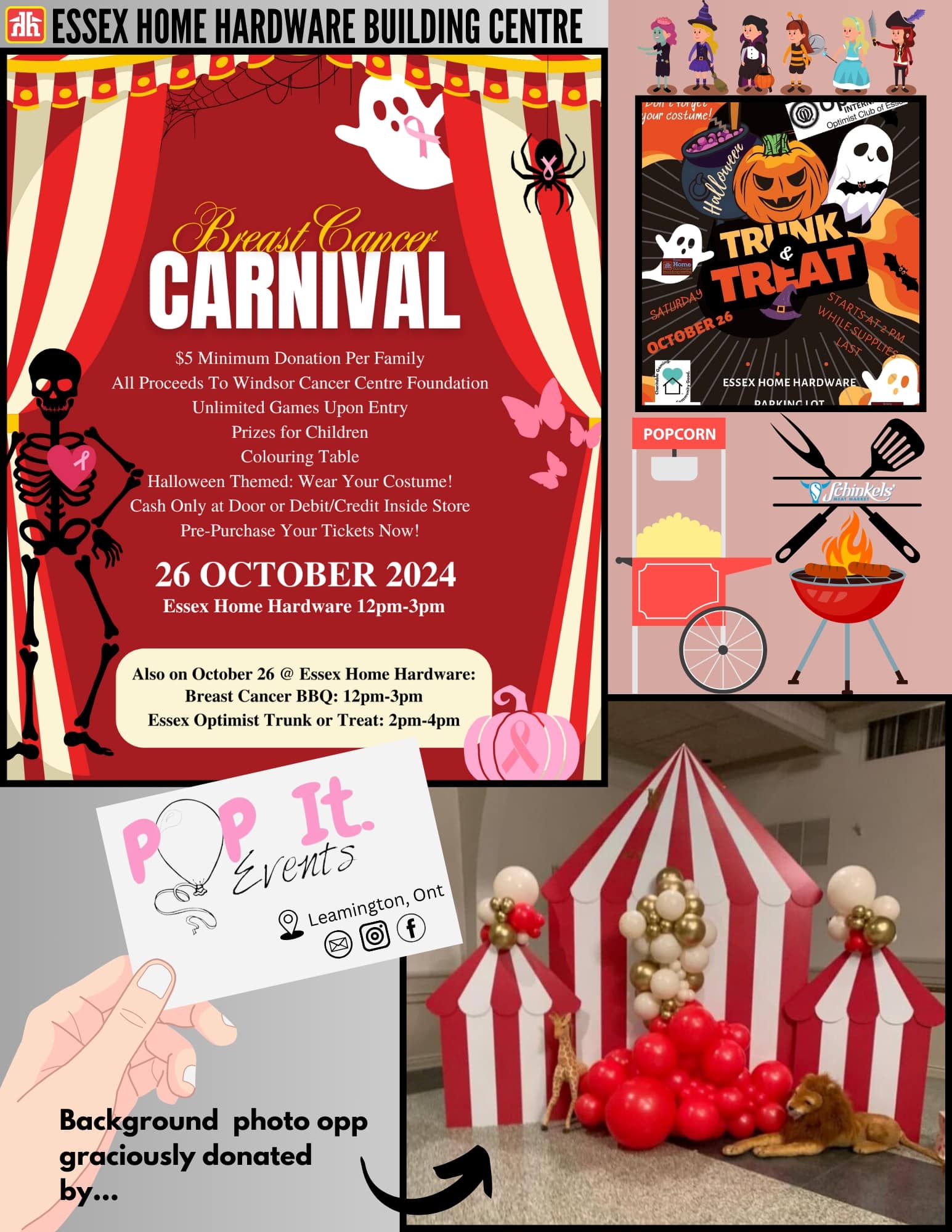 Breast Cancer Carnival Hosted by Essex Home Hardware Building Centre ...
